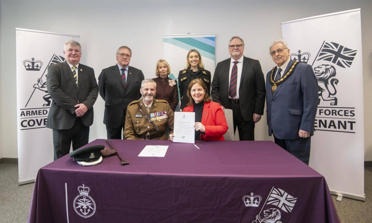 East Midlands Mayor signs agreement to support Armed Forces - East ...